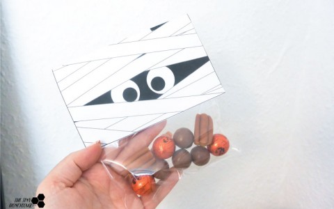DIY Halloween Candy Wrappers with free PDF – The Tiny Honeycomb